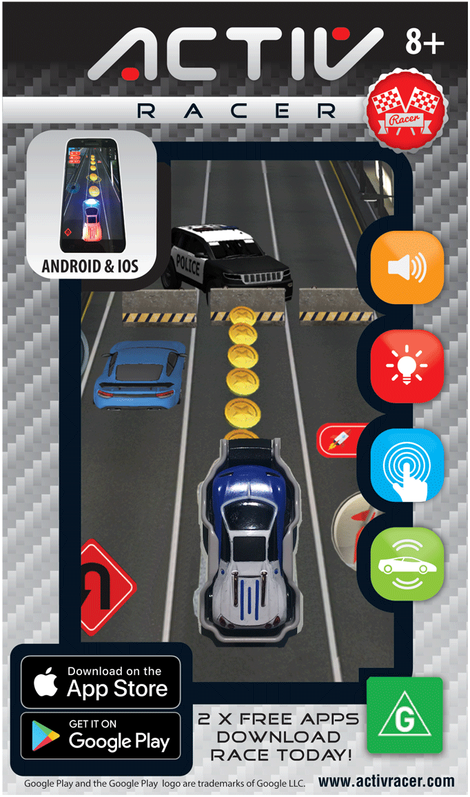 Activ Racer - Mobile Phone Arcade Game – Classic Gifts Australia