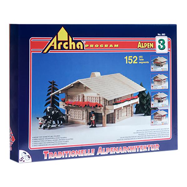 Large Wooden Building Puzzle The Alpine Resort 152 pieces – Classic ...