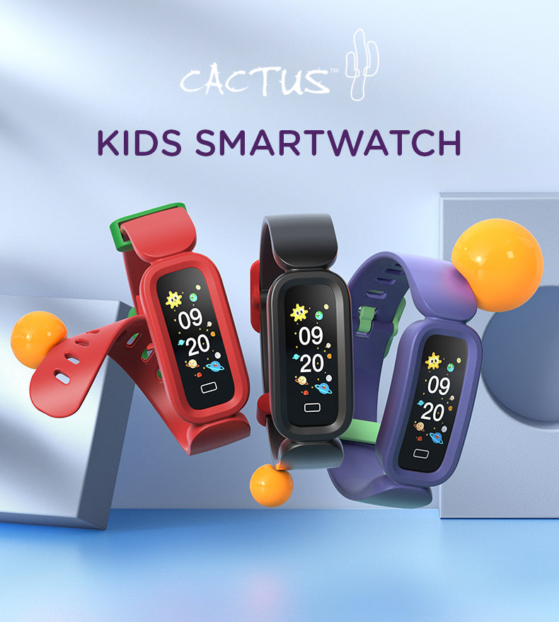 Cactus Flash - Kids Fitness Activity Tracker - Red – Classic Gifts ...