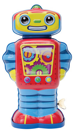 Wind Up Tin Toy - Cosmo Robot – Classic Gifts Australia