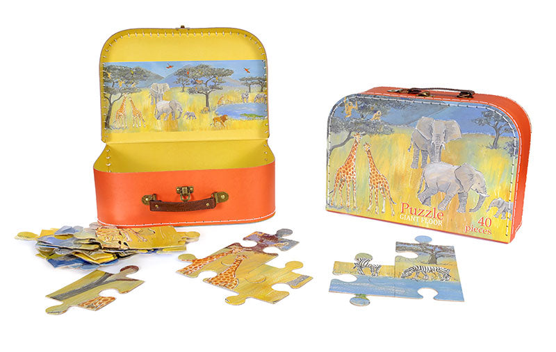 Puzzle in a Suitcase Jungle – Classic Gifts Australia