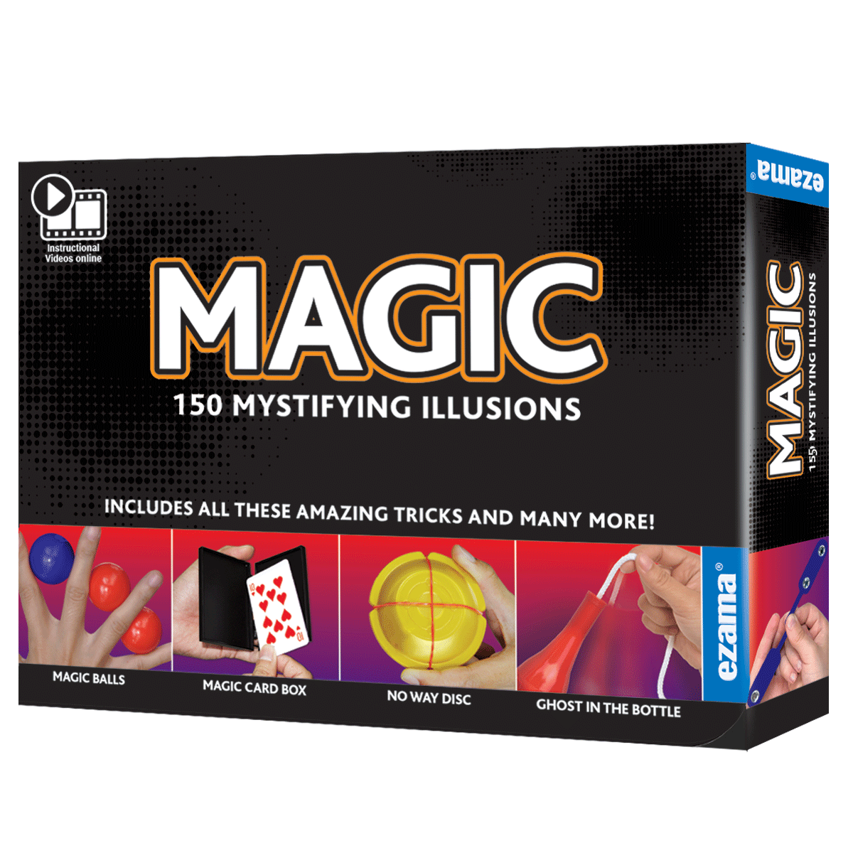 Ezama 150 Tricks - Magic Trick Set – Classic Gifts Australia