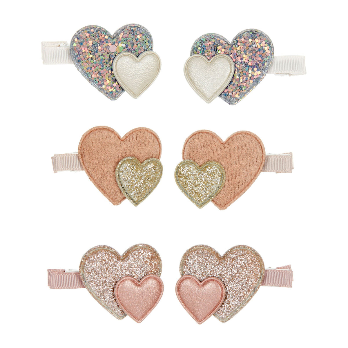 Layered Heart Clips - Sugarplum Fairy – Classic Gifts Australia