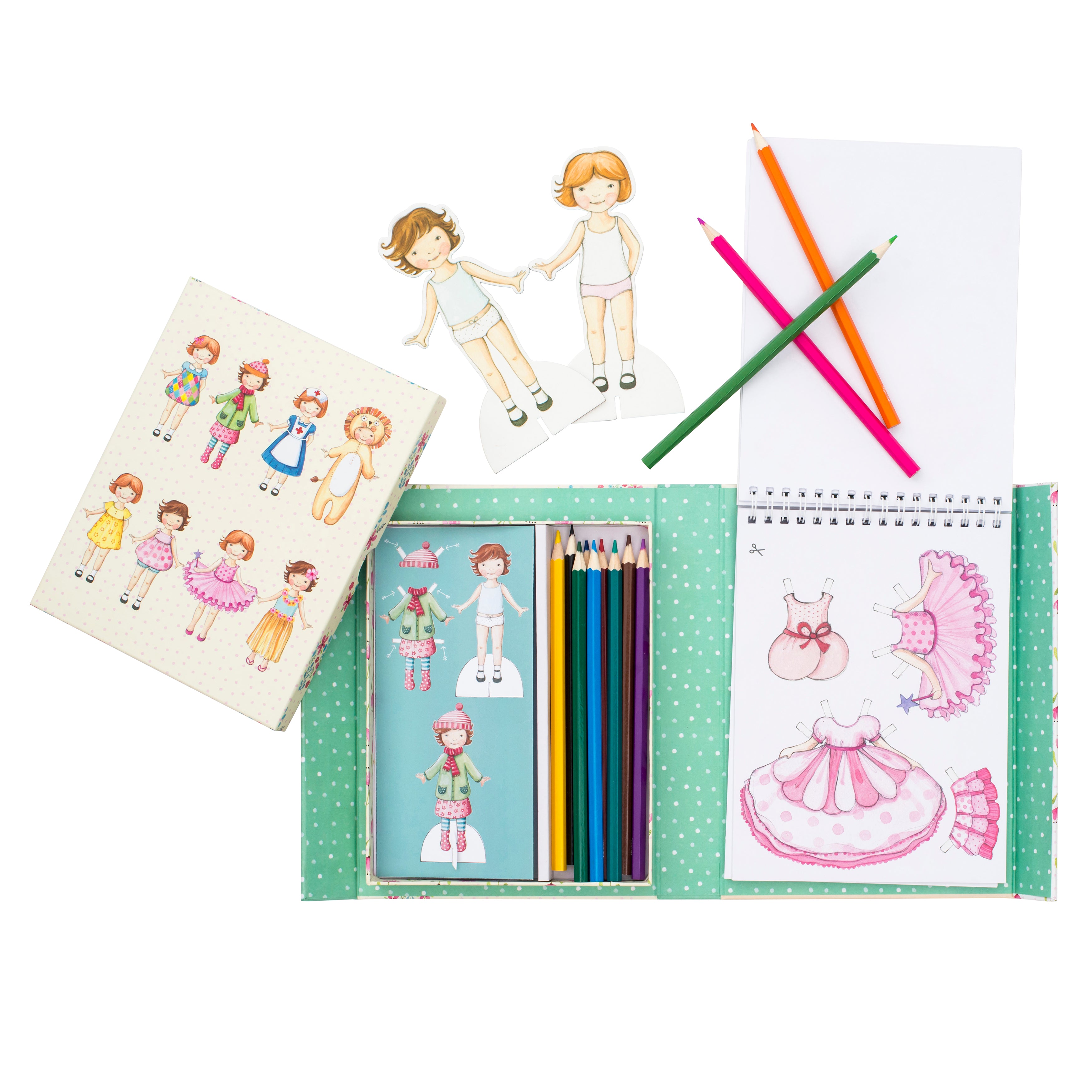 Paper Dolls Kit - Vintage – Classic Gifts Australia