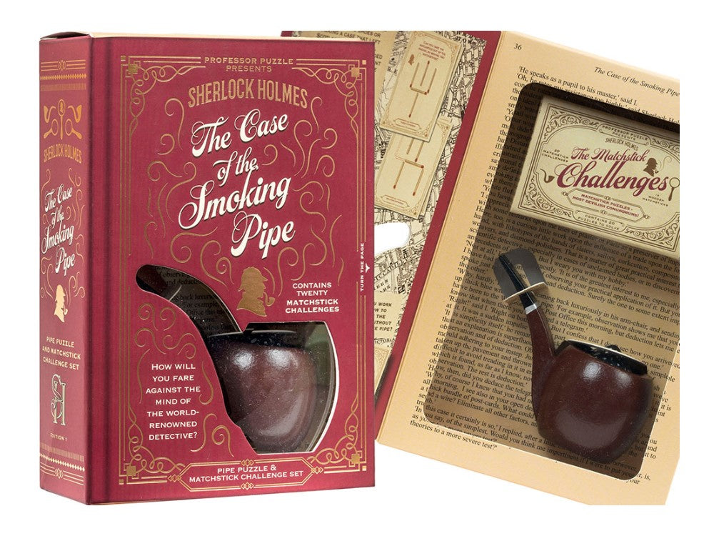 Sherlock Holmes Smoking Pipe Challenge set – Classic Gifts Australia