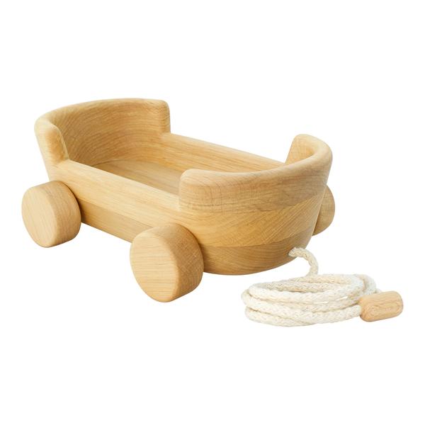 Large Wooden Pull Along Cart Ellery – Classic Gifts Australia