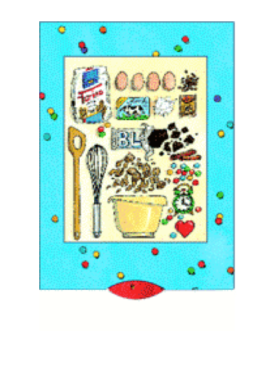 Greeting live Card – Cake – Classic Gifts Australia