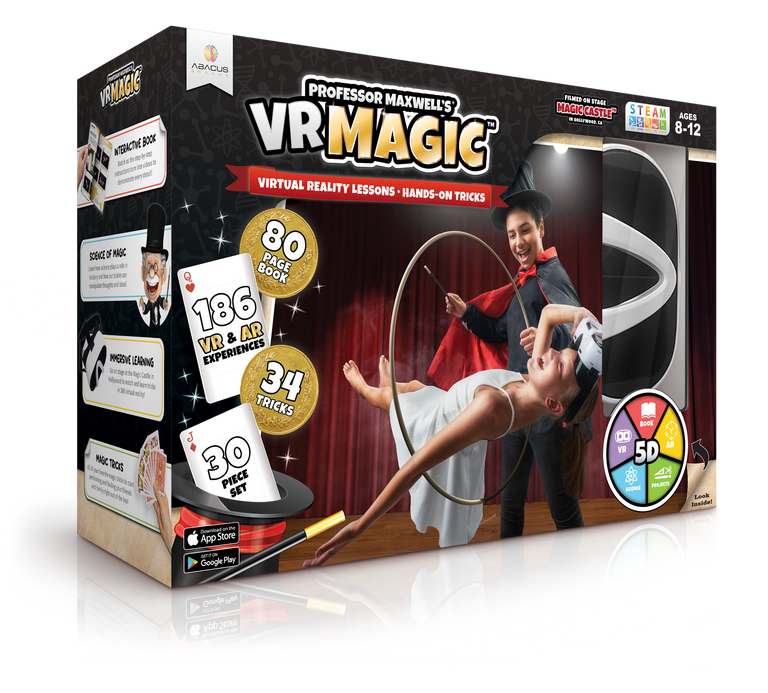 Professor Maxwell's Virtual Reality Magic Trick Set For Kids Vr Magic ...