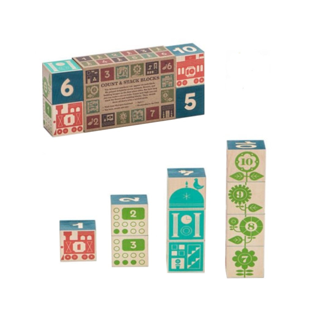 Count & Stack Number Blocks 10 – Classic Gifts Australia